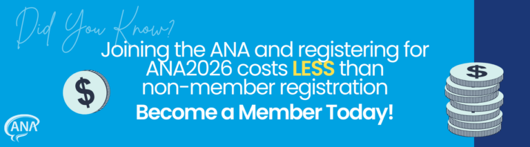 Registration Details - ANA 2026
